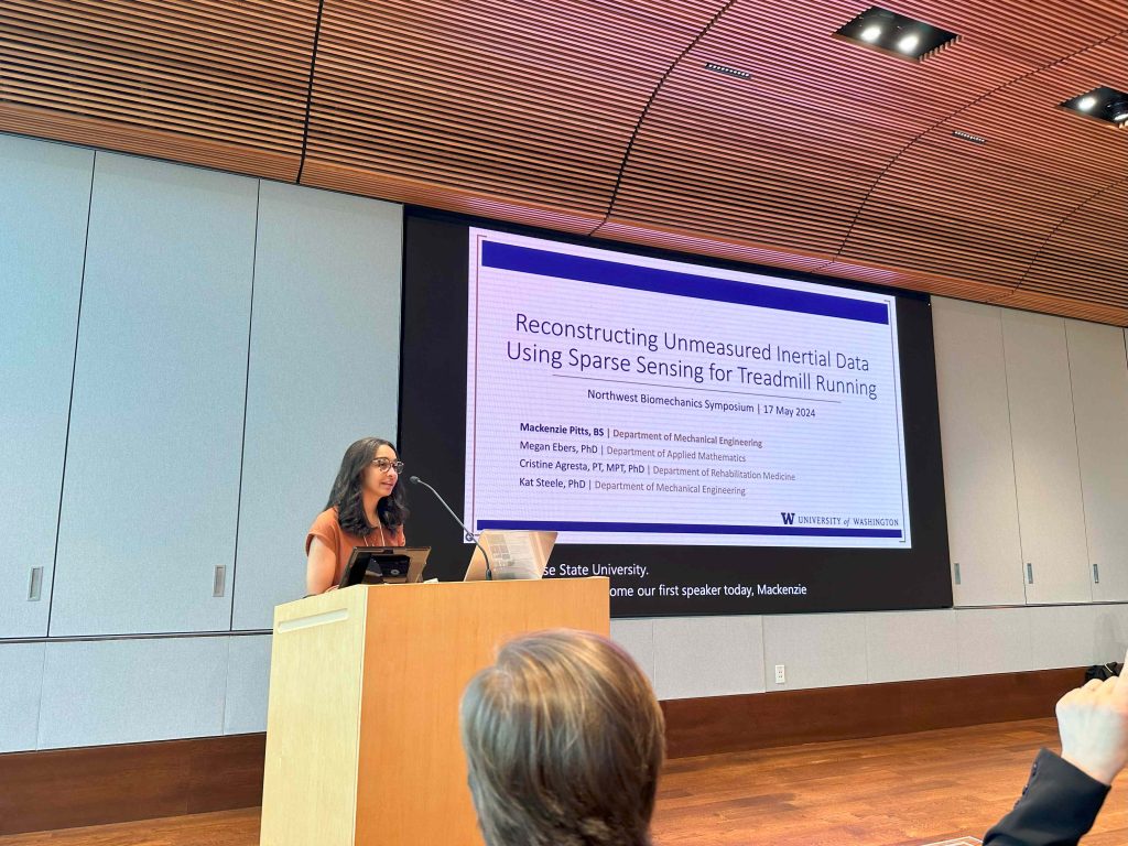 Steele Lab Presents at NWBS 2024 - Neuromechanics & Mobility Lab - University of Washington