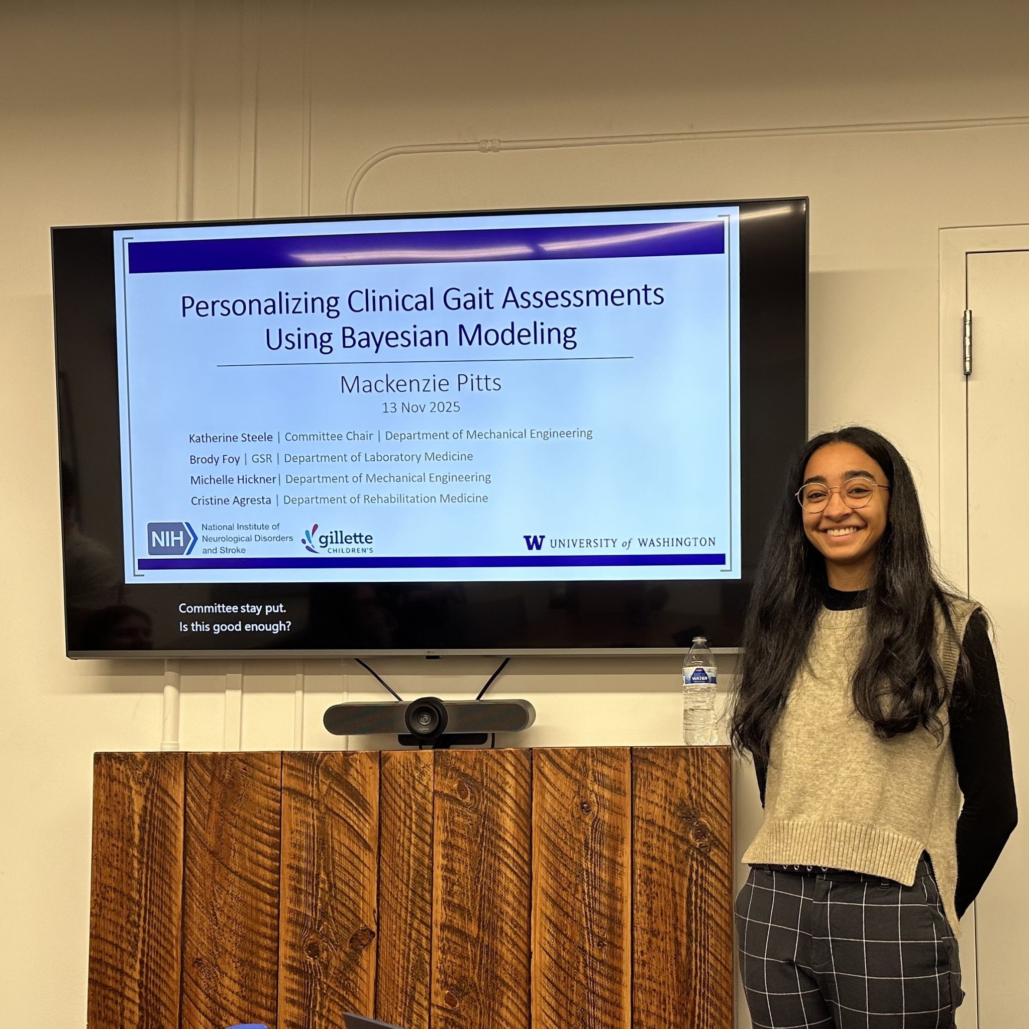 Congratulations, Mac! Mackenzie Pitts passed her Ph.D. General Exam ...